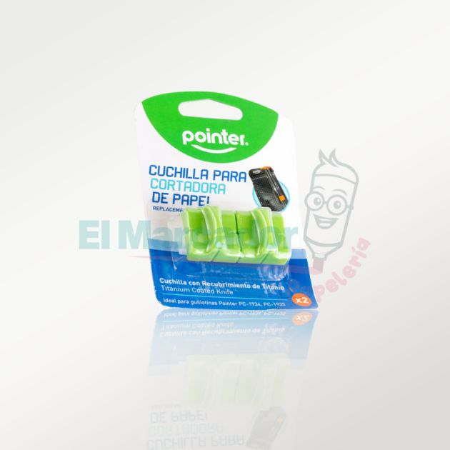 REPUESTO CUCHILLA P / GUILLOTINA - POINTER - Papelería El Marcador